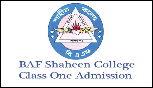 BAF Shaheen College Class One Admission Result Notice 2026
