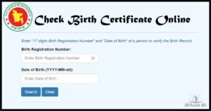 Birth Certificate Online Check (জন্ম নিবন্ধন তথ্য) bris.lgd.gov.bd ...